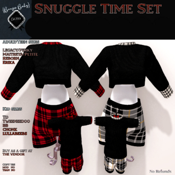 Second Life Marketplace - {Boujee Baby} Mommy & Me Santa Pj Pajama ...