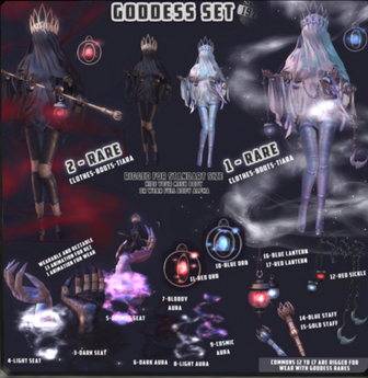 Second Life Marketplace - 14. [Since1975] Goddess Staff Blue (wear me)