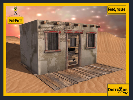 Second Life Marketplace - ::DisturbeD:: Wild West Jail Backdrop - FULL ...