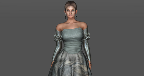 Second Life Marketplace - =ED= HADLEY GOWN - (MYST) - [Maitreya]
