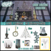 Second Life Marketplace - crate Cheery Christmas Collection 8 Acorn Vase