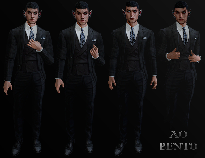 Second Life Marketplace - ::LORD:: AO BENTO Businessman - Stand ...