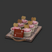Second Life Marketplace - 27 [[RH]] HOLIDAY CAFE-Strawberry pudding