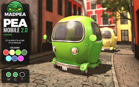 Second Life Marketplace - MadPea PeaMobile 2.0