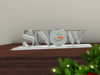 Second Life Marketplace - Distressed Snowman "Snow" on Base