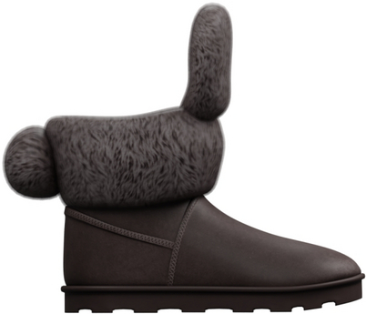 Second Life Marketplace - [Dazzling] Rabbit boots - coffee