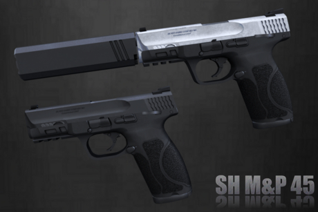 Second Life Marketplace - SH RP Prop Gun - M&P 45