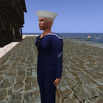 Second Life Marketplace - Seaman Dress Blue Package