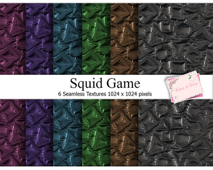 Second Life Marketplace - Squid Game - 6 Textures Seamless - NINA and ...