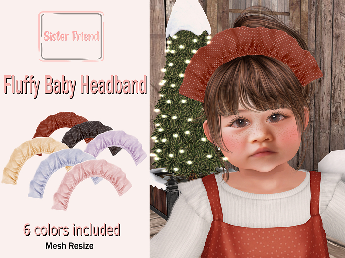 Second Life Marketplace - SF Fluffy Baby Headband
