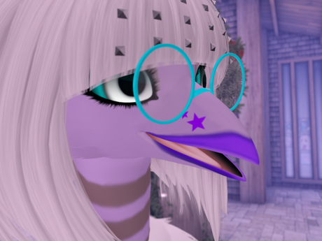 Second Life Marketplace - [HP] - Birb head lipstick "beak makeup" BOM ...