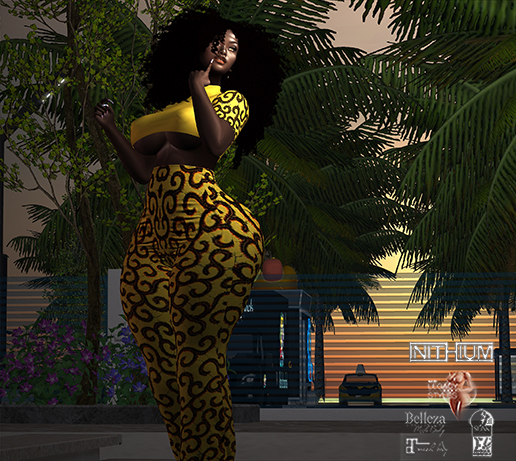 Second Life Marketplace - ~ DM ~ ADAH TOP, YELLOW (MAITREYA,BELLEZA ...