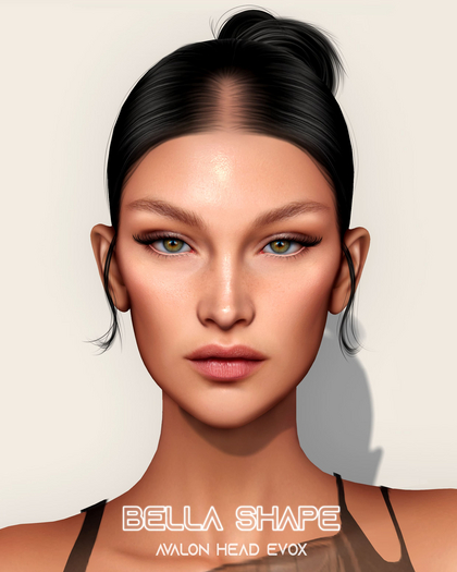 Second Life Marketplace - UNGODLY_Bella Shape (Avalon Head)