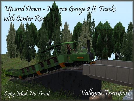 Second Life Marketplace - Rack and Pinion Track Set