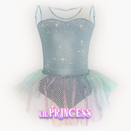 Second Life Marketplace - LilPrincess Anna Ballet Dress Blue