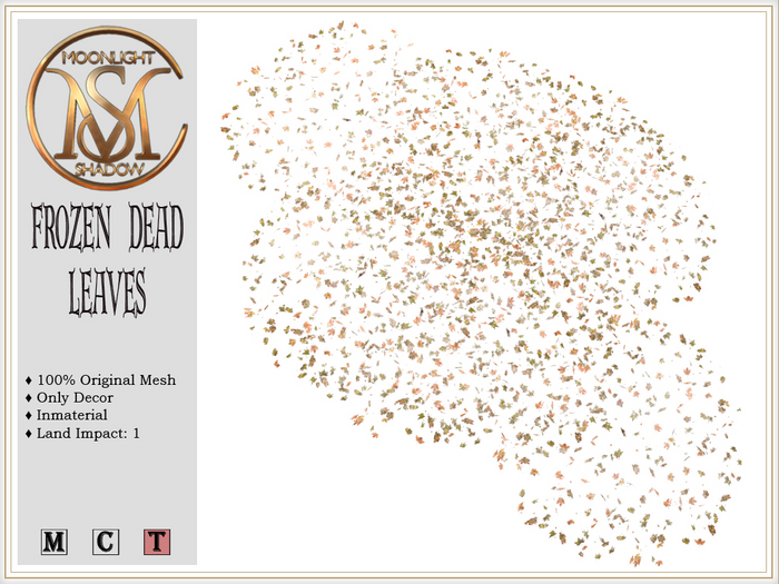 Second Life Marketplace - [MoonSha] Frozen Dead Leaves (Boxed)