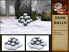 Second Life Marketplace - "Moon_Sha" Snow Balls (Boxed)