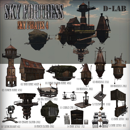 Second Life Marketplace - D-LAB SP4-07 Searchlight