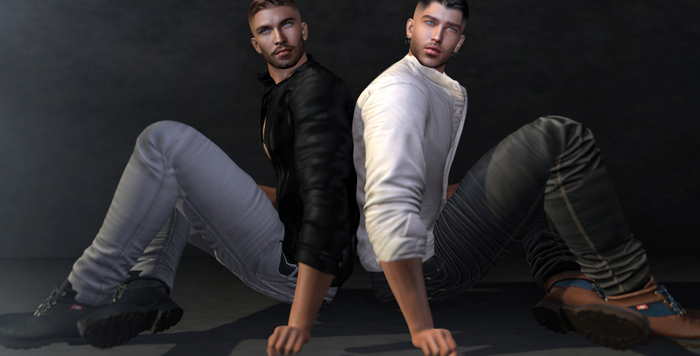 Second Life Marketplace - {Caress} Got Your Back Too Unisex Pose