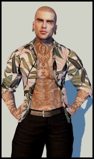 Second Life Marketplace - 34 - OPEN SHIRT 02 - Gianni/Geralt - Belleza ...