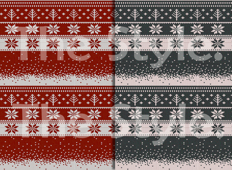 Second Life Marketplace - Christmas Winterfest Knitted Fabric Textures ...