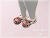 Second Life Marketplace - majestic.+ winter knit clogs