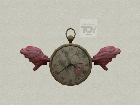 Second Life Marketplace - Kei's Time Flies Clock (pink)
