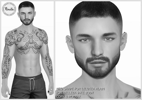 Second Life Marketplace - Nineta - Neo for Lelutka Alain DEMO