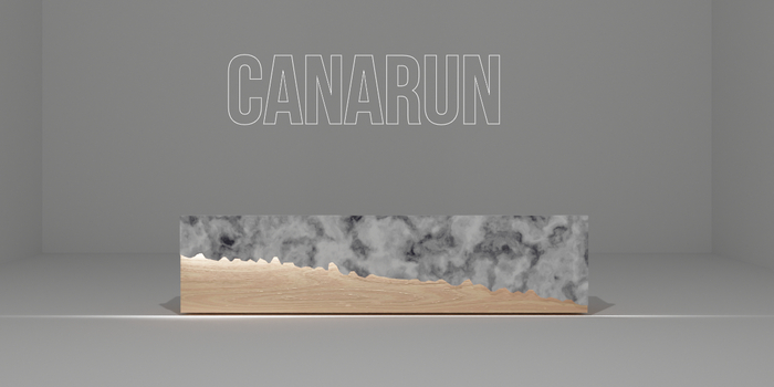 Second Life Marketplace - Cracked Reception Desk Marble - CANARUN (Rezzme)