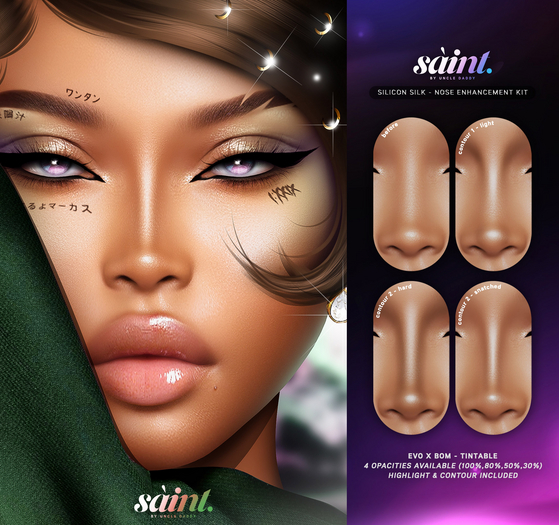 Second Life Marketplace - *saint. x evox - silicon silk / nose ...