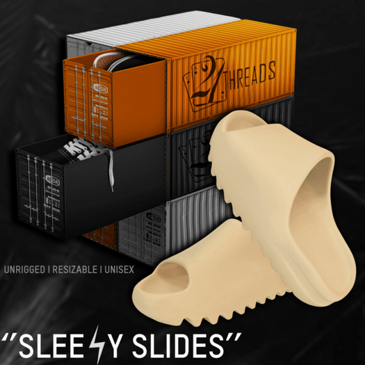 Second Life Marketplace - [21] Sleezy Slides Beige