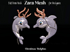 Second Life Marketplace - ZM - Christmas Dolphin - FULL PERM MESH
