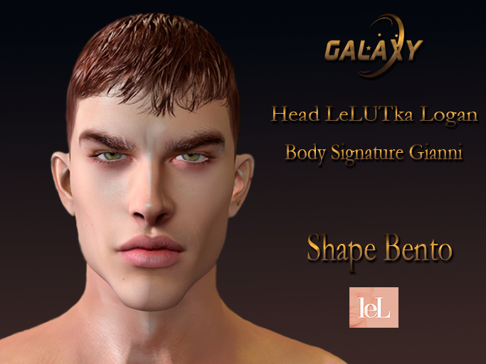 Second Life Marketplace - GALAXY - MASON - HEAD BENTO SHAPE LeLUTKA ...