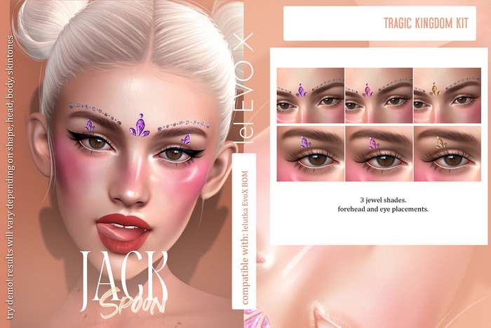 Second Life Marketplace - Jack Spoon. Tragic Kingdom Kit [EvoX BOM]