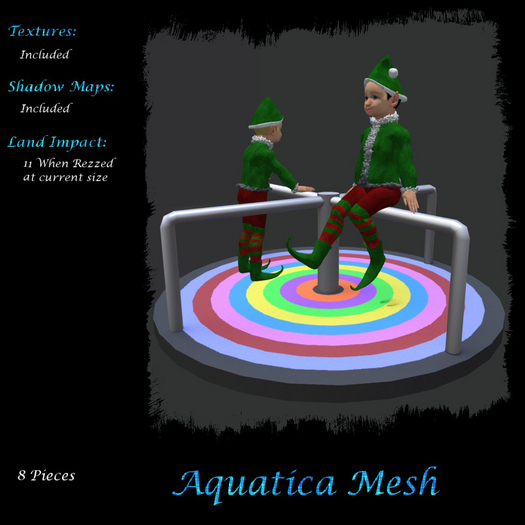 Second Life Marketplace - Aquatica Mesh - AM025528 Im spinning around