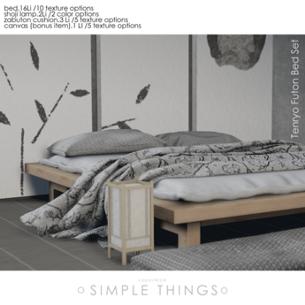 Second Life Marketplace - SimpleThings - Tenryo Long Zabutan