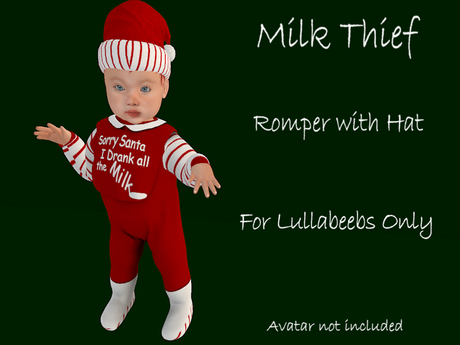 Second Life Marketplace - Wee - Milk Thief Set (Lullabeebs)