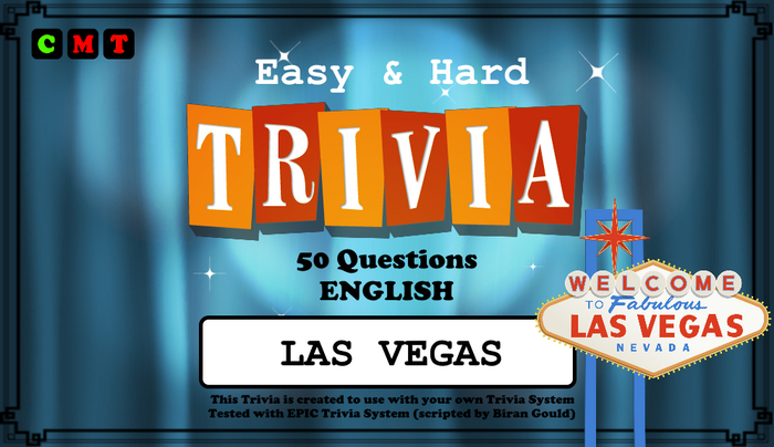Second Life Marketplace - [EPIC Trivia] Las Vegas (ADD ME)