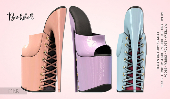 Second Life Marketplace - Bombshell Mikki / FATPACK