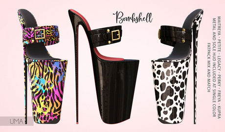 Second Life Marketplace - Bombshell Uma / FATPACK