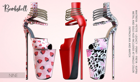 Second Life Marketplace - Bombshell Nine / FATPACK