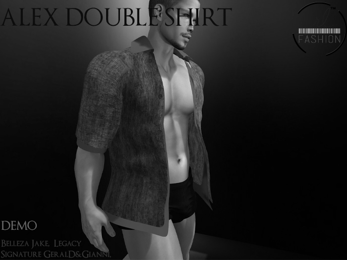 Second Life Marketplace - Alex Double Shirt DEMO