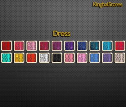 Second Life Marketplace - KS OUTFIT AIKO DRESS CROCHET FAT-PACK