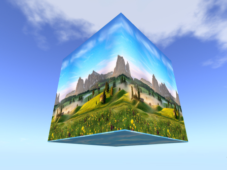 Second Life Marketplace - Spring landscape - Skybox