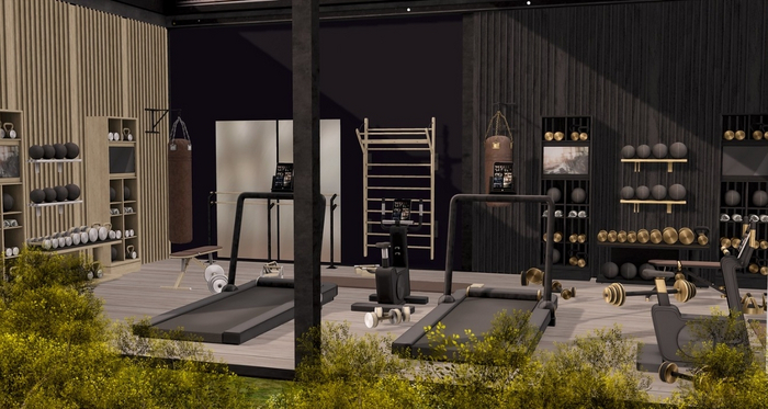 Second Life Marketplace - KraftWork Home Fitness FULL SET with RARES