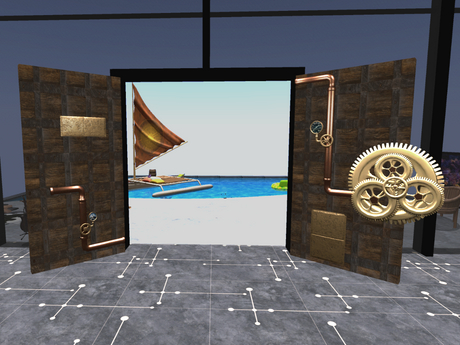 Second Life Marketplace - [STI] SteamPunk Doors
