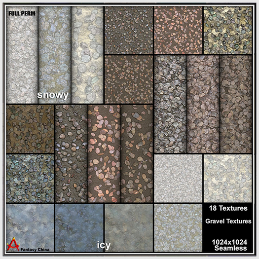 Second Life Marketplace - Gravel Textures