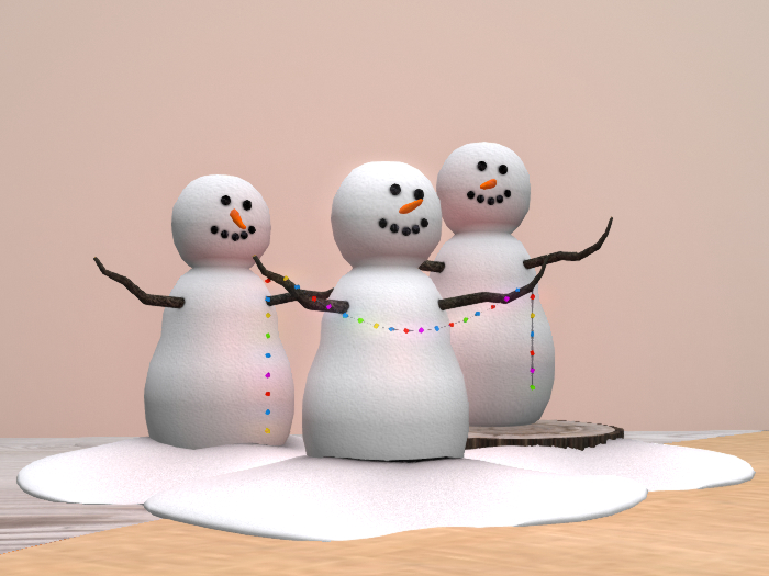 Second Life Marketplace - 3 Little Snowmen