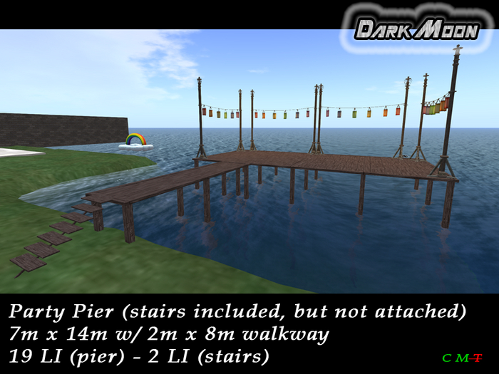 Second Life Marketplace - Dark Moon - Party Pier