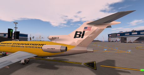 Second Life Marketplace - 727 Paint braniff yellow